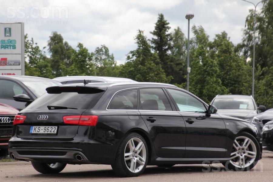 Black Audi A6 2011 in Tukums, with an engine capacity of 3.00 L and mileage of 347 thousand km for 7990 €, photo 7 on AUTOMOTO.COM.LV