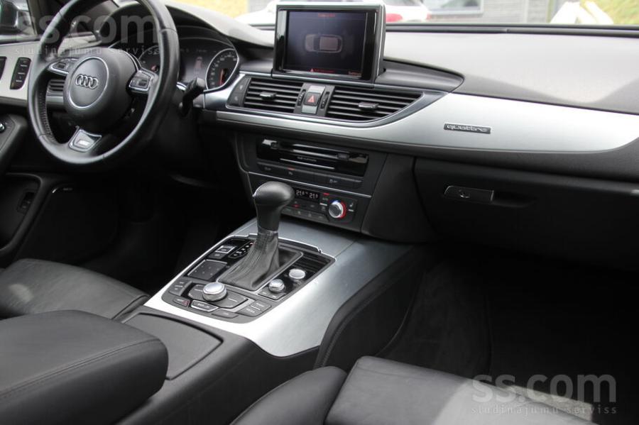 Black Audi A6 2011 in Tukums, with an engine capacity of 3.00 L and mileage of 347 thousand km for 7990 €, photo 9 on AUTOMOTO.COM.LV