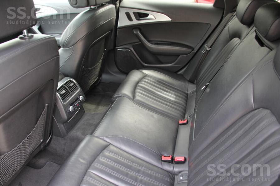 Black Audi A6 2011 in Tukums, with an engine capacity of 3.00 L and mileage of 347 thousand km for 7990 €, photo 13 on AUTOMOTO.COM.LV