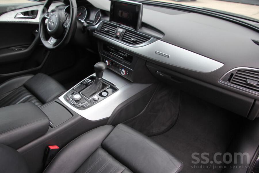 Black Audi A6 2011 in Tukums, with an engine capacity of 3.00 L and mileage of 347 thousand km for 7990 €, photo 14 on AUTOMOTO.COM.LV