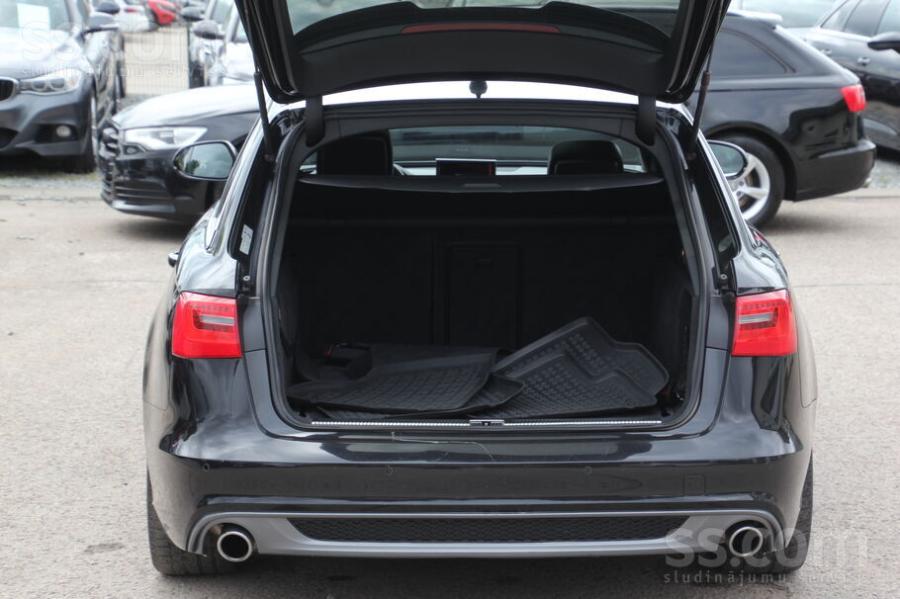 Black Audi A6 2011 in Tukums, with an engine capacity of 3.00 L and mileage of 347 thousand km for 7990 €, photo 17 on AUTOMOTO.COM.LV