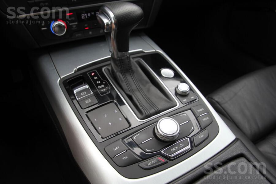Black Audi A6 2011 in Tukums, with an engine capacity of 3.00 L and mileage of 347 thousand km for 7990 €, photo 19 on AUTOMOTO.COM.LV