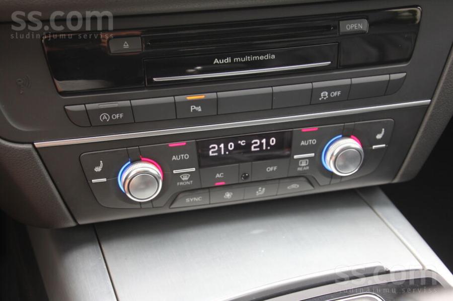 Black Audi A6 2011 in Tukums, with an engine capacity of 3.00 L and mileage of 347 thousand km for 7990 €, photo 20 on AUTOMOTO.COM.LV