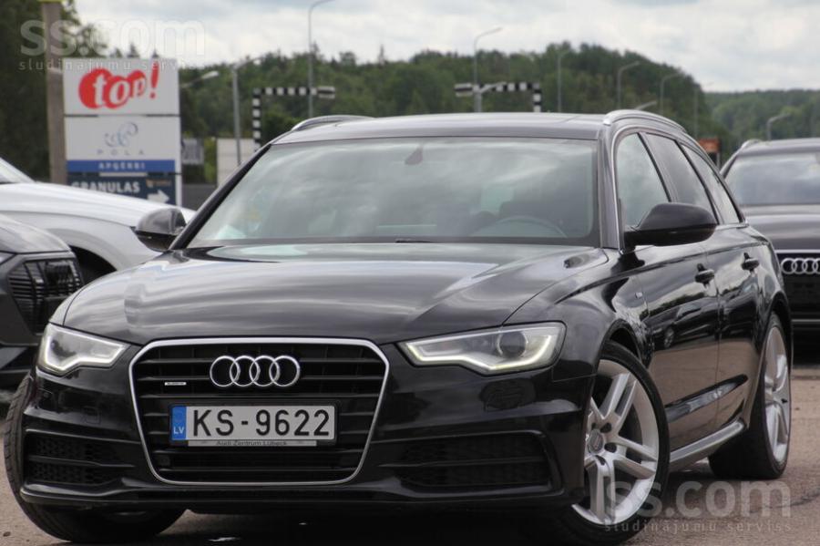 Black Audi A6 2011 in Tukums, with an engine capacity of 3.00 L and mileage of 347 thousand km for 7990 €, photo 23 on AUTOMOTO.COM.LV