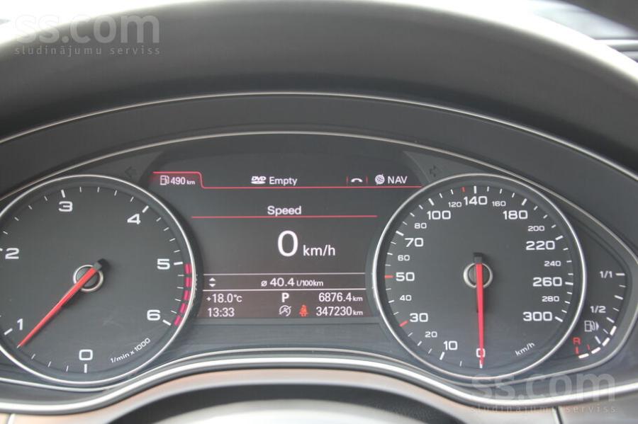 Black Audi A6 2011 in Tukums, with an engine capacity of 3.00 L and mileage of 347 thousand km for 7990 €, photo 28 on AUTOMOTO.COM.LV
