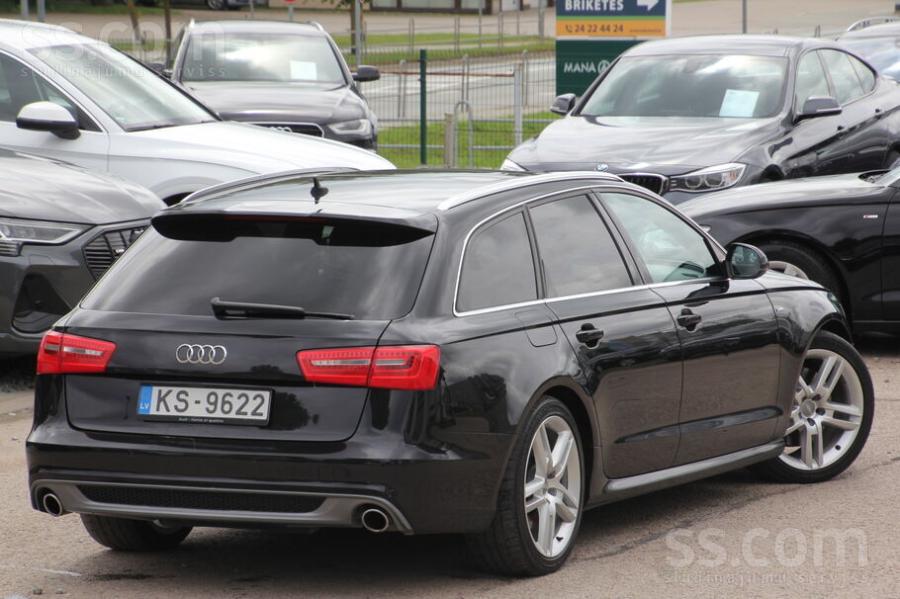 Black Audi A6 2011 in Tukums, with an engine capacity of 3.00 L and mileage of 347 thousand km for 7990 €, photo 32 on AUTOMOTO.COM.LV