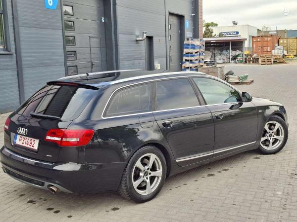 Black Audi A6 2011 in Silute, with an engine capacity of 2.97 L and mileage of 344 thousand km for 5900 €, photo 7 on AUTOMOTO.COM.LV
