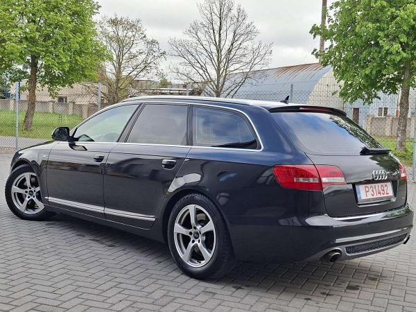 Black Audi A6 2011 in Silute, with an engine capacity of 2.97 L and mileage of 344 thousand km for 5900 €, photo 8 on AUTOMOTO.COM.LV
