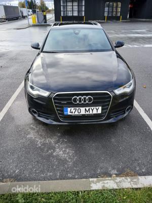 Black Audi A6 2011 in Tallinn, with an engine capacity of 3.00 L and mileage of 295 thousand km for 11000 €, photo  on AUTOMOTO.COM.LV