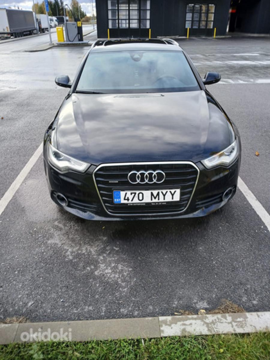 Melns Audi A6 2011 Tallina, ar dzinēja tilpumu 3.00 L un nobraukumu 295 tūkst. km par 11000 €, foto 1 vietnē AUTOMOTO.COM.LV