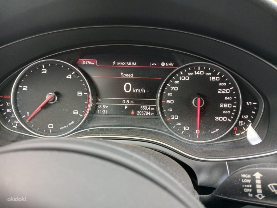 Melns Audi A6 2011 Tallina, ar dzinēja tilpumu 3.00 L un nobraukumu 295 tūkst. km par 11000 €, foto 19 vietnē AUTOMOTO.COM.LV