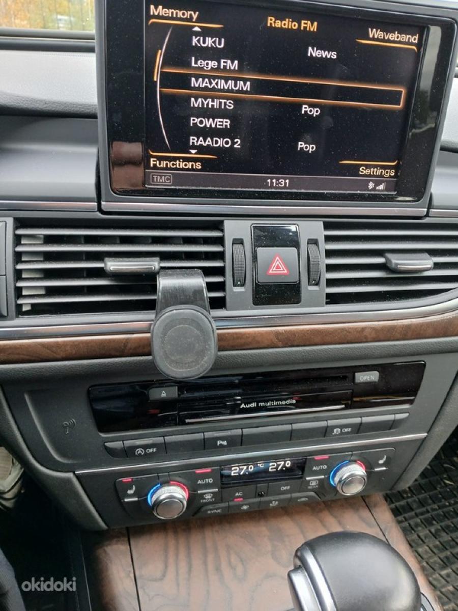 Melns Audi A6 2011 Tallina, ar dzinēja tilpumu 3.00 L un nobraukumu 295 tūkst. km par 11000 €, foto 20 vietnē AUTOMOTO.COM.LV