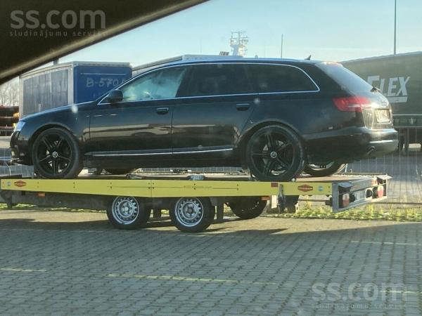 Black Audi A6 2011 in Liepaja, with an engine capacity of 3.00 L and mileage of 320 thousand km for 7500 €, photo 1 on AUTOMOTO.COM.LV