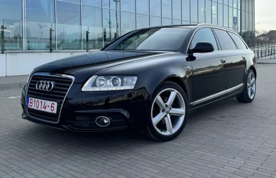 Black Audi A6 2011 in Rezekne, with an engine capacity of 2.00 L and mileage of 219 thousand km for 6850 €, photo 1 on AUTOMOTO.COM.LV