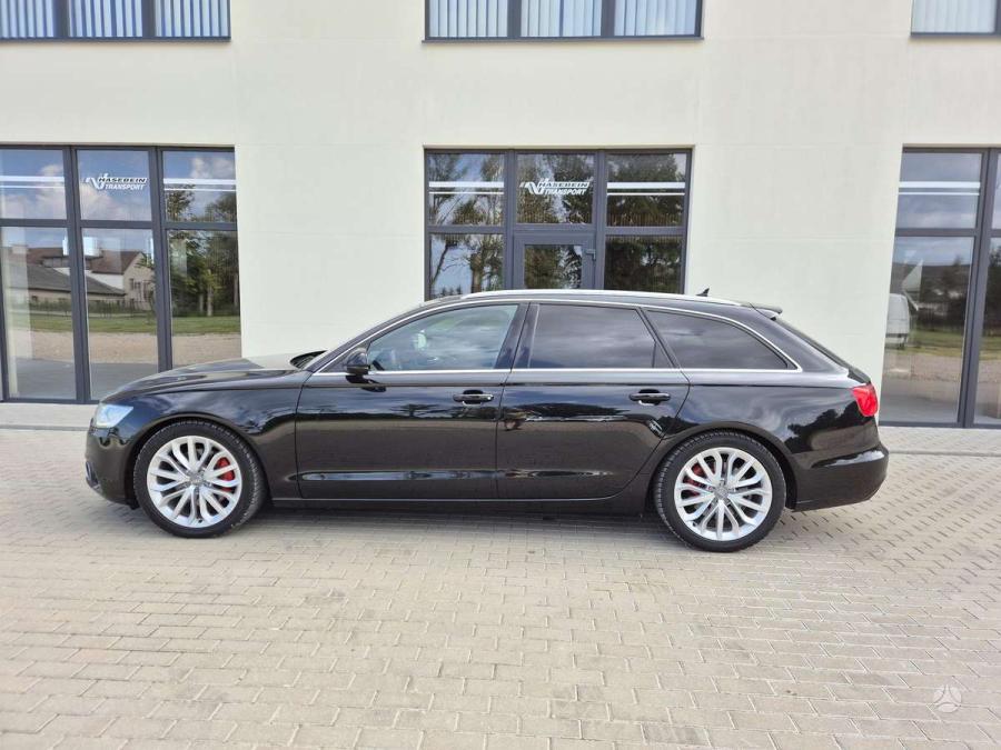 Black Audi A6 2011 in Marijampole, with an engine capacity of 2.97 L and mileage of 267 thousand km for 12500 €, photo 6 on AUTOMOTO.COM.LV