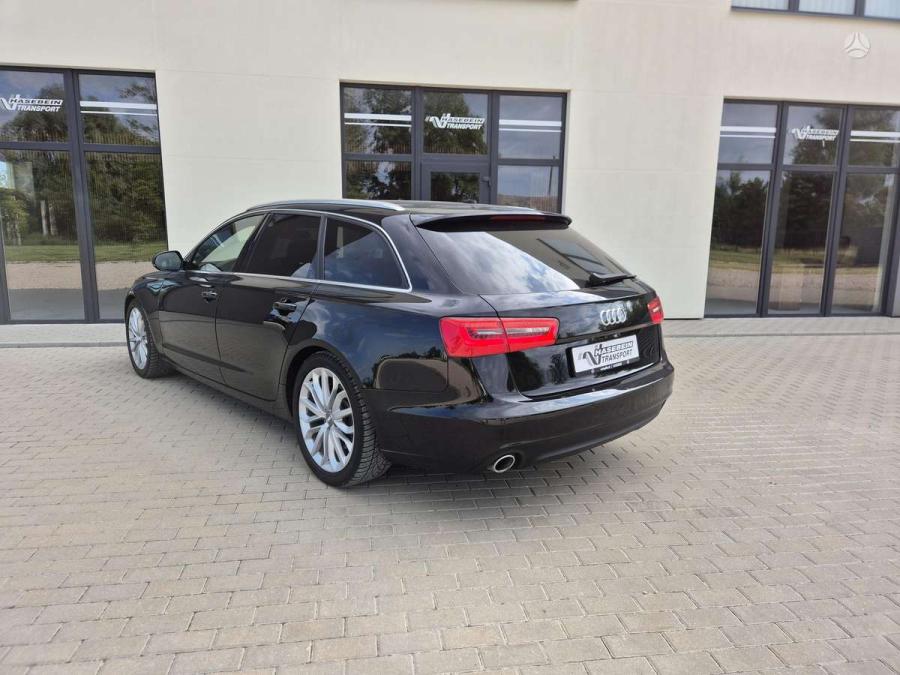 Black Audi A6 2011 in Marijampole, with an engine capacity of 2.97 L and mileage of 267 thousand km for 12500 €, photo 7 on AUTOMOTO.COM.LV