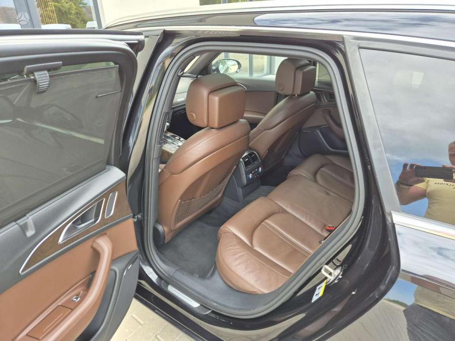 Black Audi A6 2011 in Marijampole, with an engine capacity of 2.97 L and mileage of 267 thousand km for 12500 €, photo 23 on AUTOMOTO.COM.LV