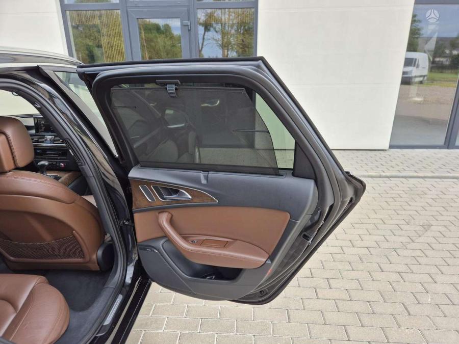 Black Audi A6 2011 in Marijampole, with an engine capacity of 2.97 L and mileage of 267 thousand km for 12500 €, photo 27 on AUTOMOTO.COM.LV