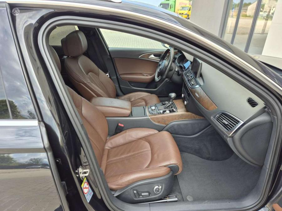 Black Audi A6 2011 in Marijampole, with an engine capacity of 2.97 L and mileage of 267 thousand km for 12500 €, photo 29 on AUTOMOTO.COM.LV