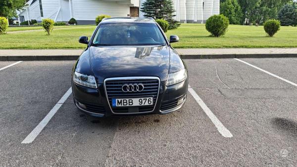 Black Audi A6 2011 in Elektrenai, with an engine capacity of 1.97 L and mileage of 302 thousand km for 5000 €, photo 6 on AUTOMOTO.COM.LV