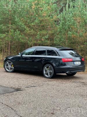 Black Audi A6 2011 in Riga, with an engine capacity of 3.00 L and mileage of 331 thousand km for 7900 €, photo 6 on AUTOMOTO.COM.LV