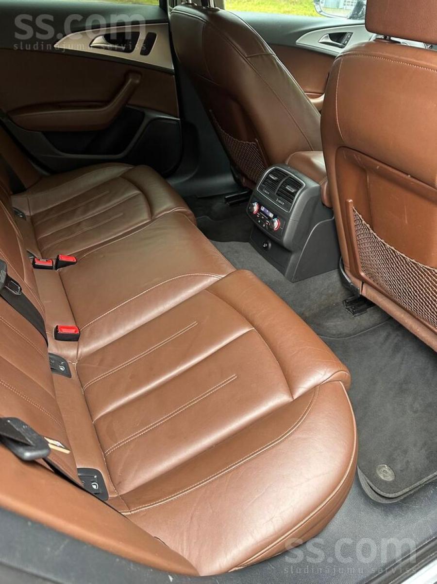 Black Audi A6 2011 in Riga, with an engine capacity of 3.00 L and mileage of 331 thousand km for 7900 €, photo 8 on AUTOMOTO.COM.LV