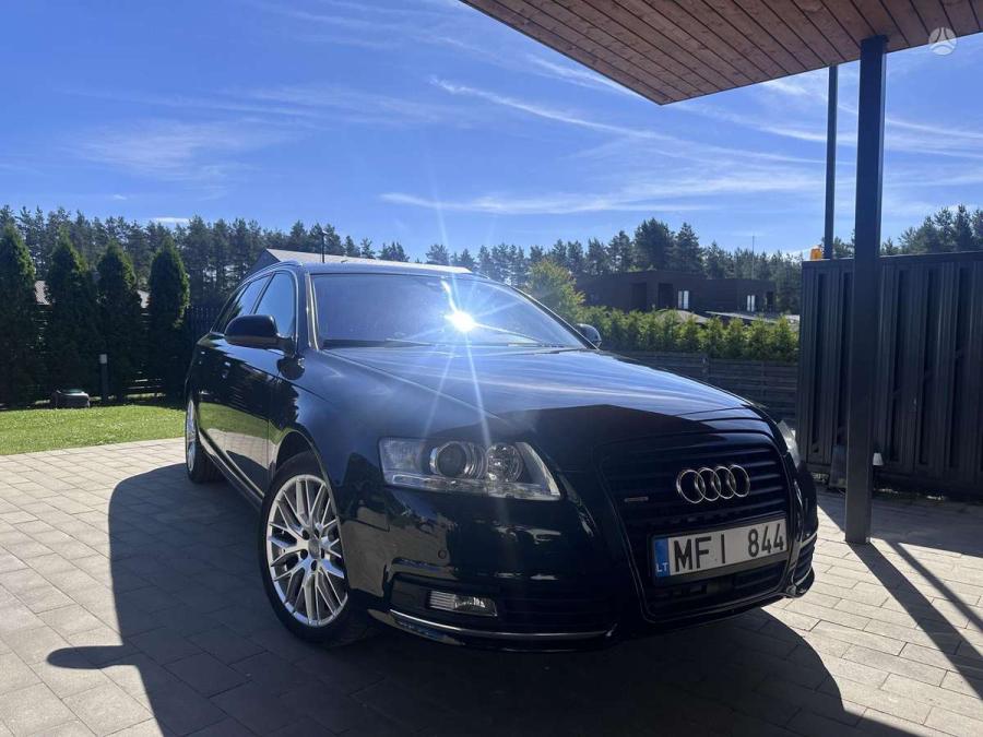 Black Audi A6 2011 in Vilnius, with an engine capacity of 2.70 L and mileage of 271 thousand km for 5850 €, photo 7 on AUTOMOTO.COM.LV