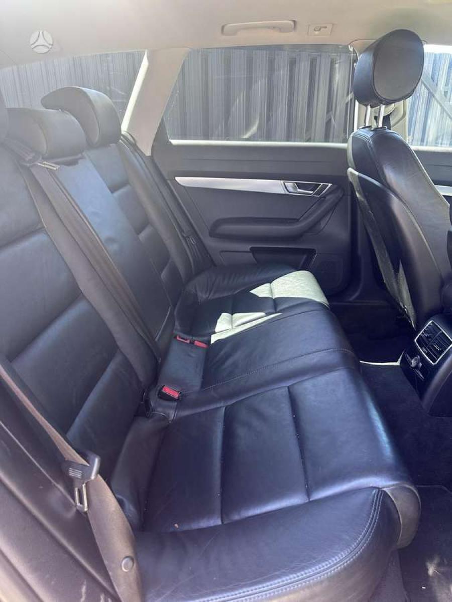 Black Audi A6 2011 in Vilnius, with an engine capacity of 2.70 L and mileage of 271 thousand km for 5850 €, photo 13 on AUTOMOTO.COM.LV