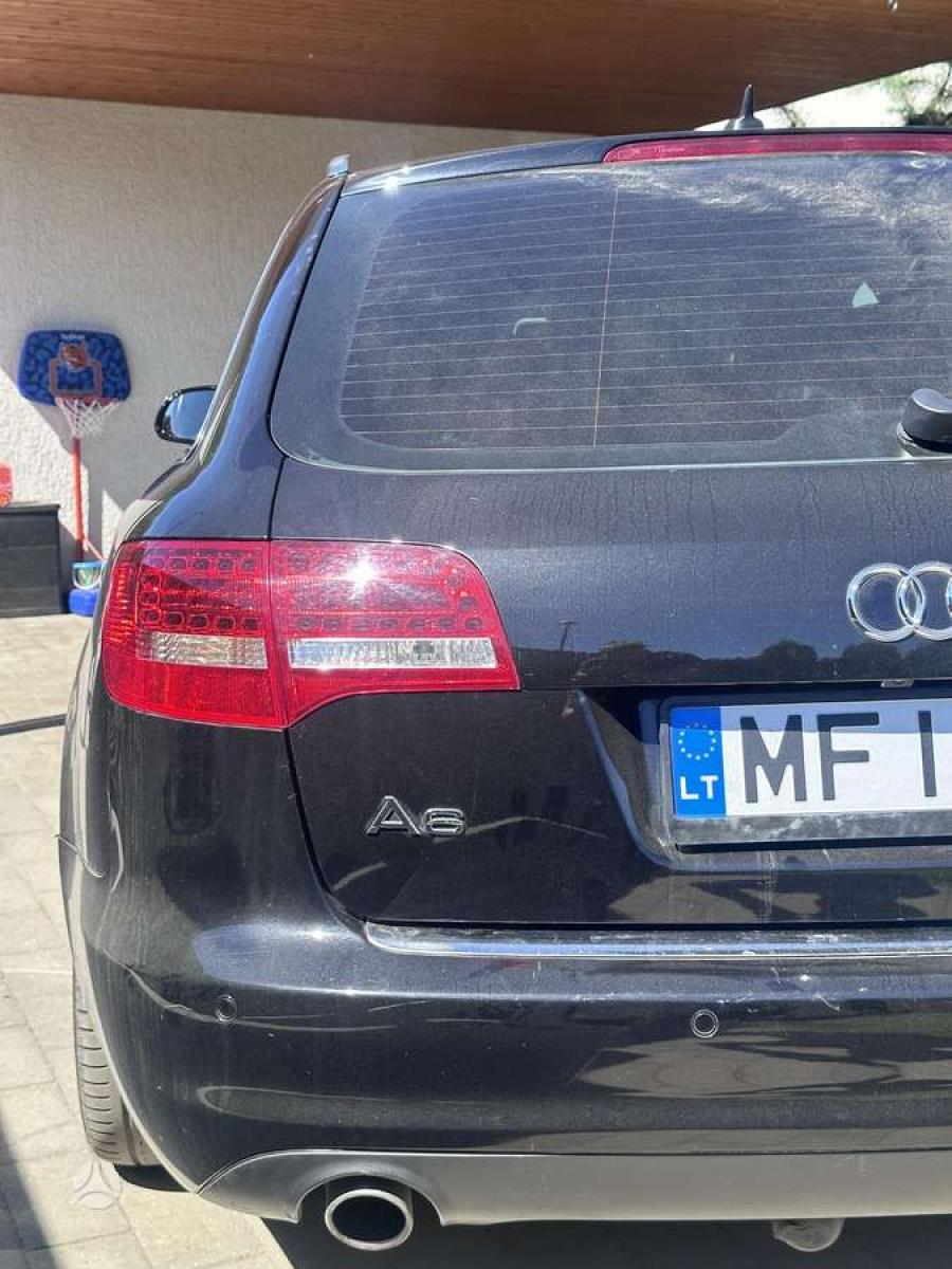 Black Audi A6 2011 in Vilnius, with an engine capacity of 2.70 L and mileage of 271 thousand km for 5850 €, photo 18 on AUTOMOTO.COM.LV