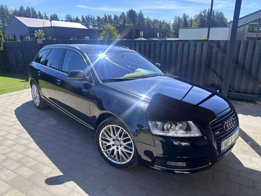Black Audi A6 2011 in Vilnius, with an engine capacity of 2.70 L and mileage of 271 thousand km for 5850 €, photo 19 on AUTOMOTO.COM.LV