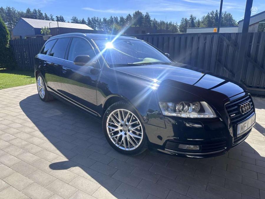 Black Audi A6 2011 in Vilnius, with an engine capacity of 2.70 L and mileage of 271 thousand km for 5850 €, photo 20 on AUTOMOTO.COM.LV