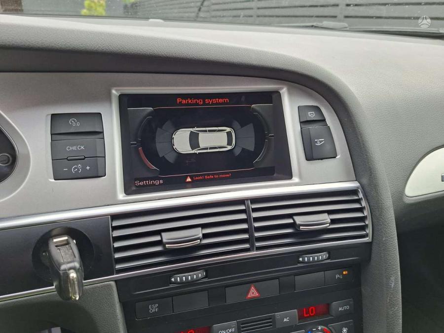 Black Audi A6 2011 in Silute, with an engine capacity of 2.97 L and mileage of 334 thousand km for 5900 €, photo 15 on AUTOMOTO.COM.LV