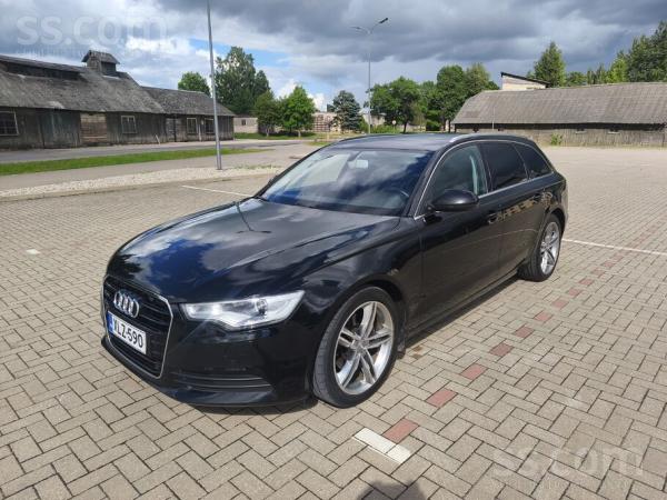 Melns Audi A6 2011 Cēsis, ar dzinēja tilpumu 2.00 L un nobraukumu 212 tūkst. km par 7450 €, foto 1 vietnē AUTOMOTO.COM.LV