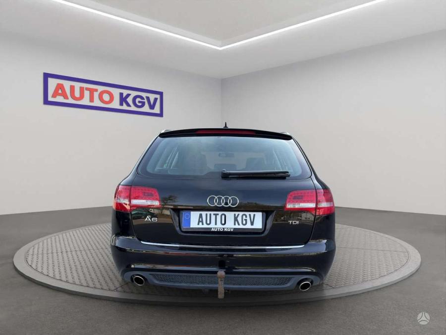 Black Audi A6 2011 in Kaunas, with an engine capacity of 2.70 L and mileage of 346 thousand km for 5999 €, photo 5 on AUTOMOTO.COM.LV