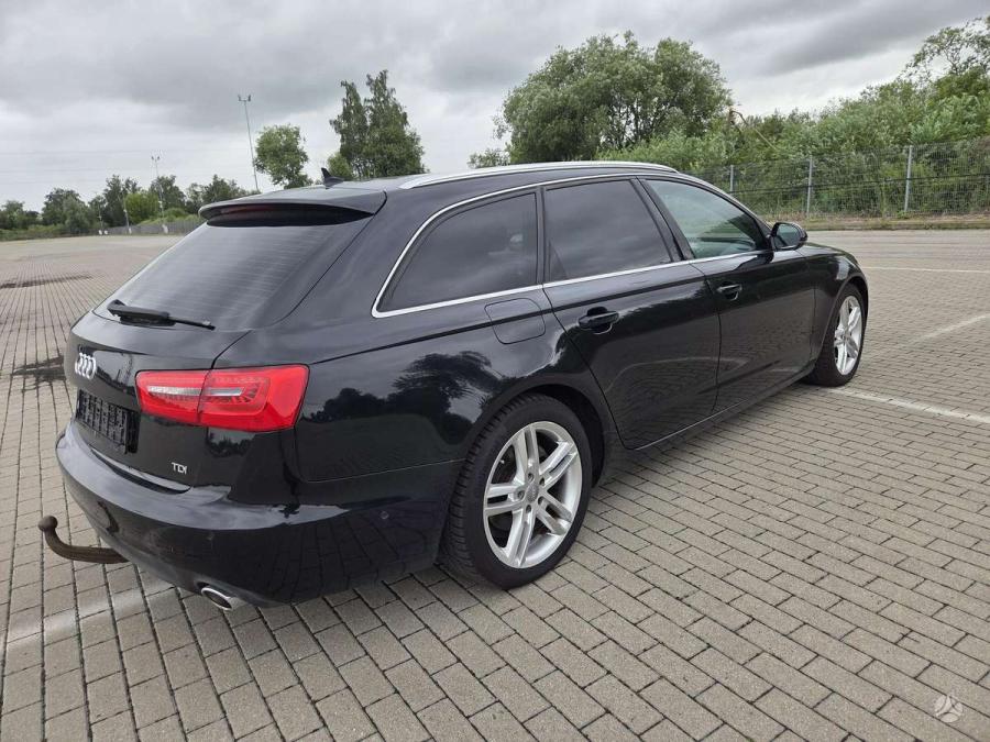 Black Audi A6 2011 in Marijampole, with an engine capacity of 3.00 L and mileage of 287 thousand km for 7350 €, photo 6 on AUTOMOTO.COM.LV