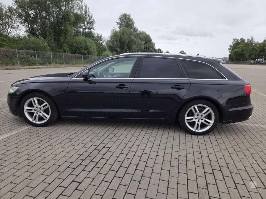 Black Audi A6 2011 in Marijampole, with an engine capacity of 3.00 L and mileage of 287 thousand km for 7350 €, photo 9 on AUTOMOTO.COM.LV