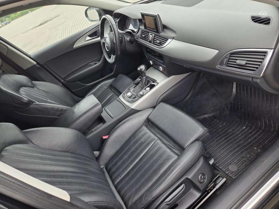 Black Audi A6 2011 in Marijampole, with an engine capacity of 3.00 L and mileage of 287 thousand km for 7350 €, photo 16 on AUTOMOTO.COM.LV