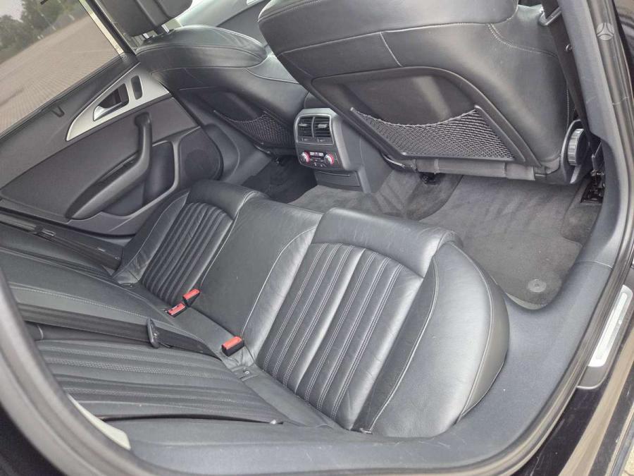 Black Audi A6 2011 in Marijampole, with an engine capacity of 3.00 L and mileage of 287 thousand km for 7350 €, photo 17 on AUTOMOTO.COM.LV
