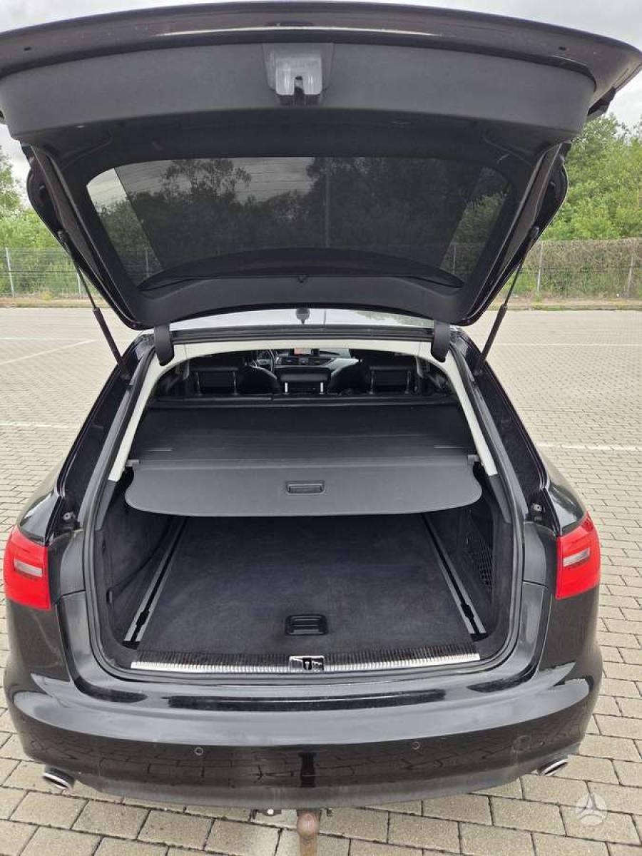 Black Audi A6 2011 in Marijampole, with an engine capacity of 3.00 L and mileage of 287 thousand km for 7350 €, photo 19 on AUTOMOTO.COM.LV