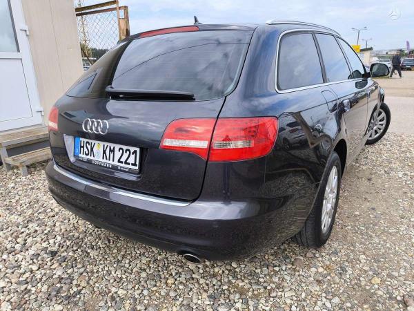 Black Audi A6 2011 in Vilnius, with an engine capacity of 2.70 L and mileage of 256 thousand km for 6500 €, photo 5 on AUTOMOTO.COM.LV