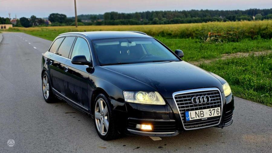 Черный Ауди А6 2011 в Шяуляй, объемом двигателя 2.70 л и пробегом 576 тыс. км за 3800 €, фото 12 на AUTOMOTO.COM.LV