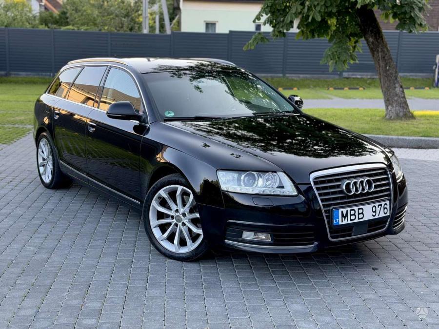 Black Audi A6 2011 in Vilnius, with an engine capacity of 2.00 L and mileage of 290 thousand km for 5900 €, photo 1 on AUTOMOTO.COM.LV