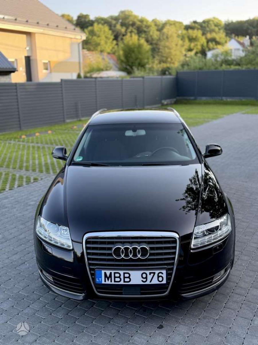 Black Audi A6 2011 in Vilnius, with an engine capacity of 2.00 L and mileage of 290 thousand km for 5900 €, photo 4 on AUTOMOTO.COM.LV