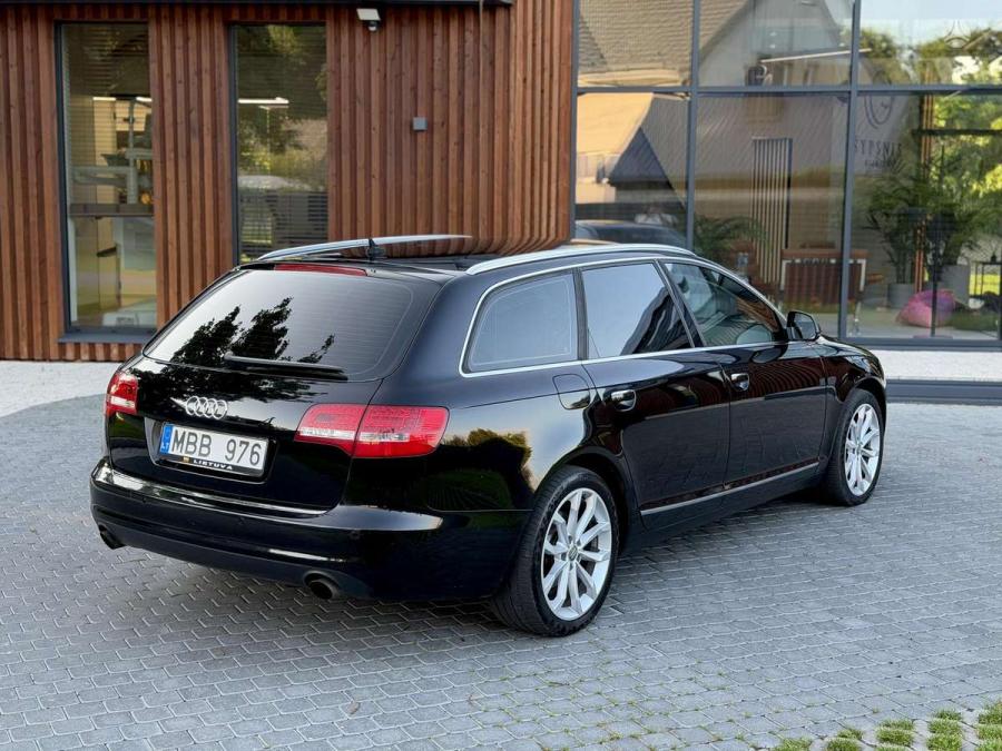 Black Audi A6 2011 in Vilnius, with an engine capacity of 2.00 L and mileage of 290 thousand km for 5900 €, photo 7 on AUTOMOTO.COM.LV
