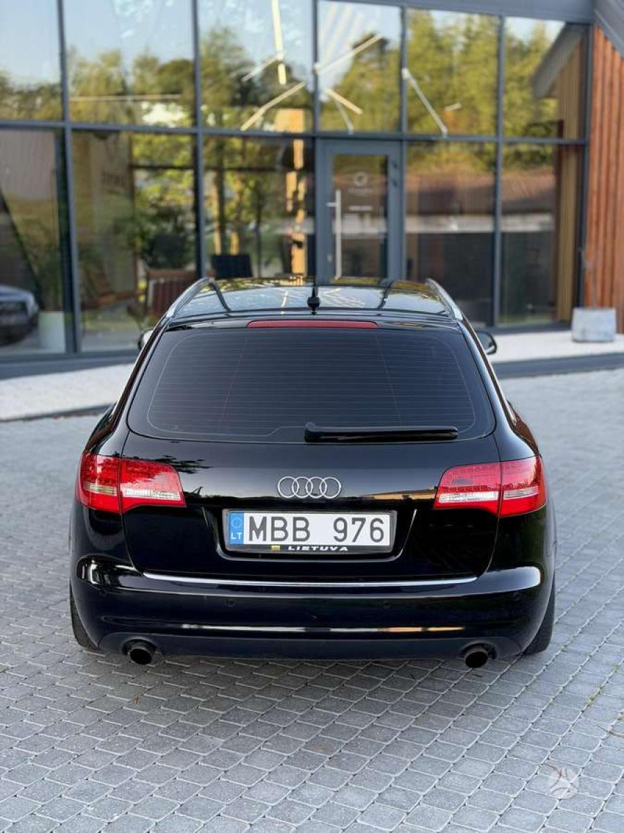 Black Audi A6 2011 in Vilnius, with an engine capacity of 2.00 L and mileage of 290 thousand km for 5900 €, photo 9 on AUTOMOTO.COM.LV