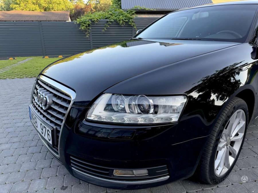 Black Audi A6 2011 in Vilnius, with an engine capacity of 2.00 L and mileage of 290 thousand km for 5900 €, photo 11 on AUTOMOTO.COM.LV
