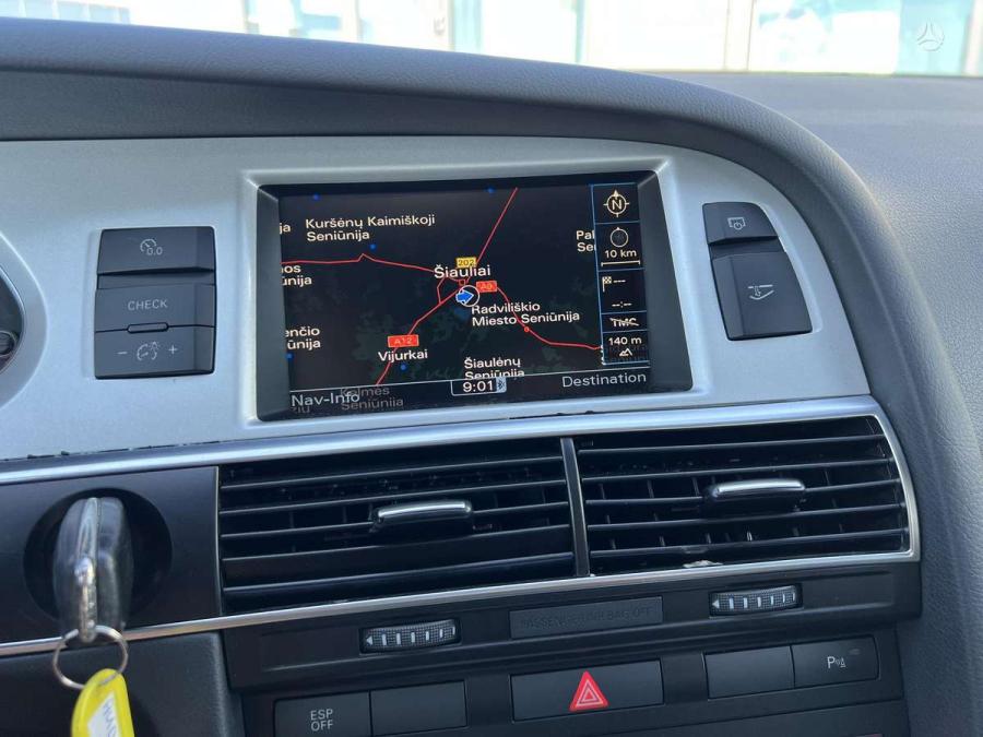 Melns Audi A6 2011 Šauļi, ar dzinēja tilpumu 2.97 L un nobraukumu 257 tūkst. km par 5700 €, foto 17 vietnē AUTOMOTO.COM.LV