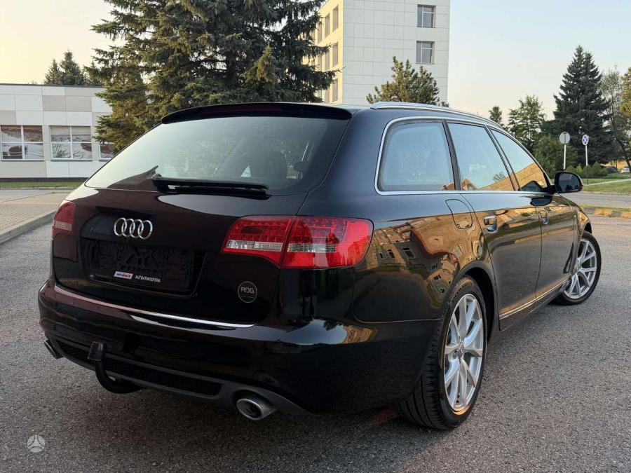 Black Audi A6 2011 in Utena, with an engine capacity of 1.97 L and mileage of 305 thousand km for 4990 €, photo 7 on AUTOMOTO.COM.LV