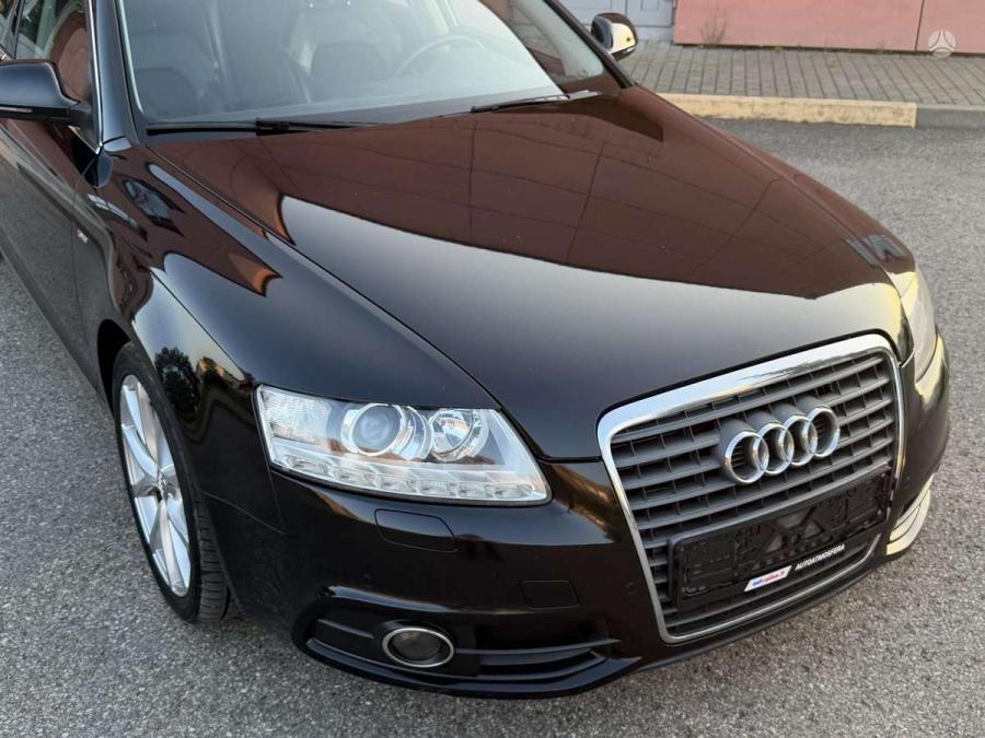 Black Audi A6 2011 in Utena, with an engine capacity of 1.97 L and mileage of 305 thousand km for 4990 €, photo 12 on AUTOMOTO.COM.LV