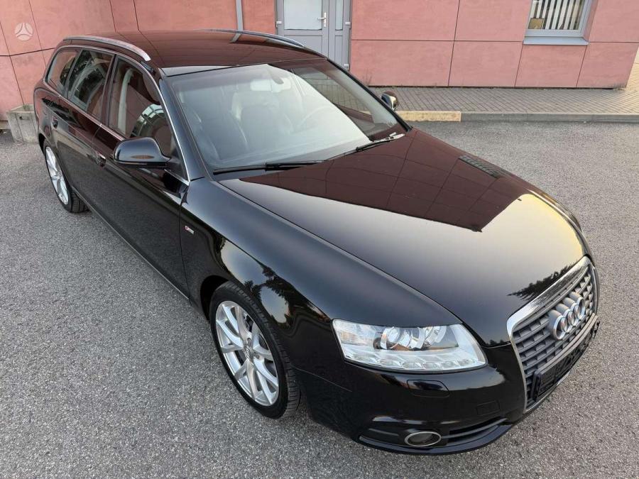 Black Audi A6 2011 in Utena, with an engine capacity of 1.97 L and mileage of 305 thousand km for 4990 €, photo 17 on AUTOMOTO.COM.LV